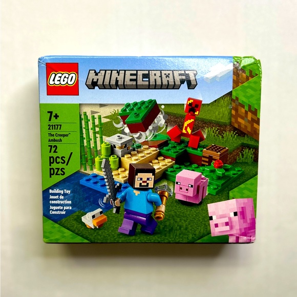 Lego | Toys | Lego Minecraft The Creeper Ambush 2177 New Factory Seal ...